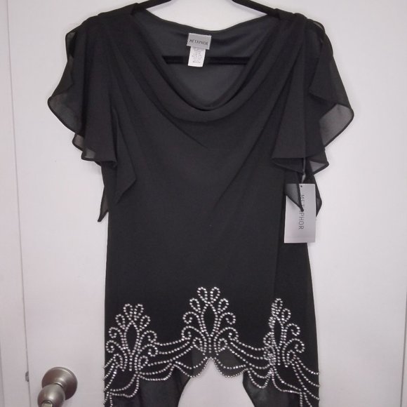 Metaphor | Tops | Nwt Metaphor Special Occasions Collection Black ...